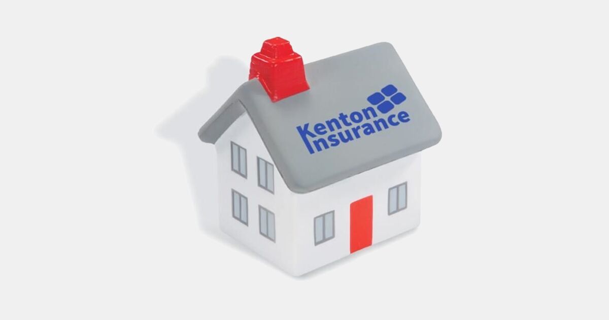 Custom Printed House Stress Reliever with your logo | ImprintLogo.com