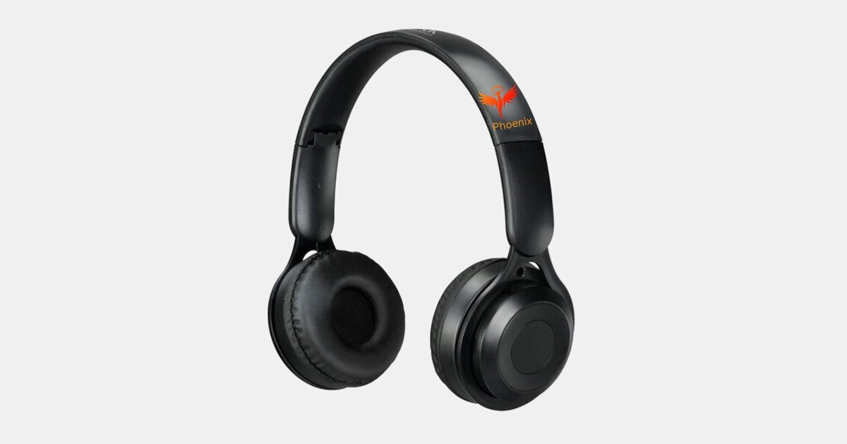 Custom Printed iLive(TM) Bluetooth Wireless Headphones with your logo ...