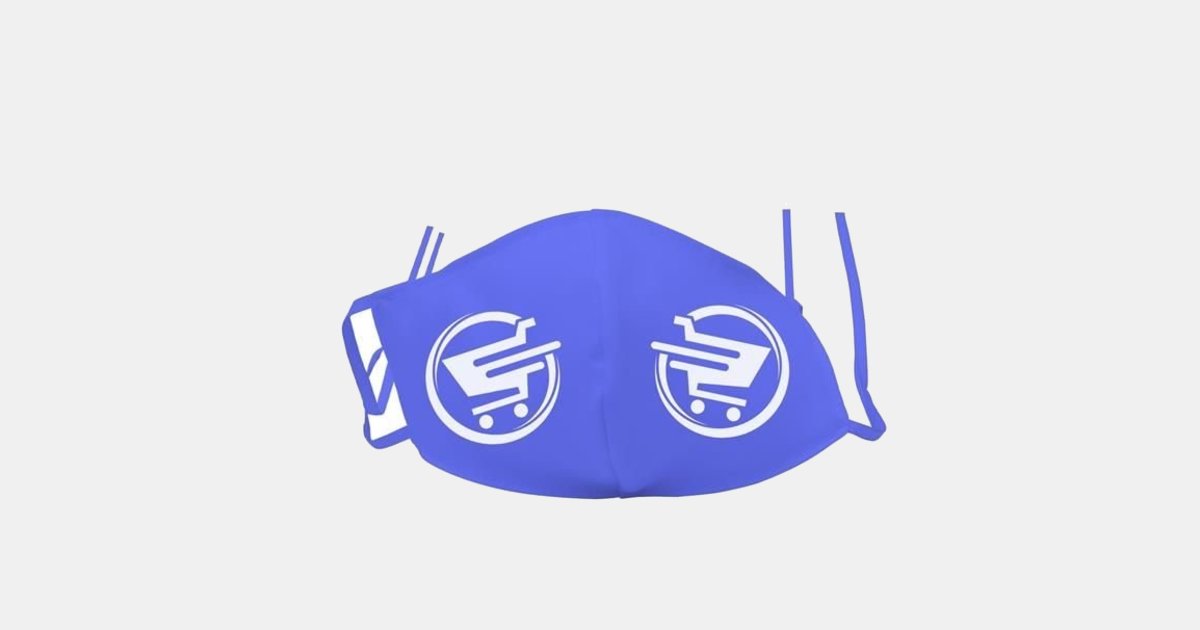 Imprinted Face Covers - Full Color Logo with your logo | ImprintLogo.com