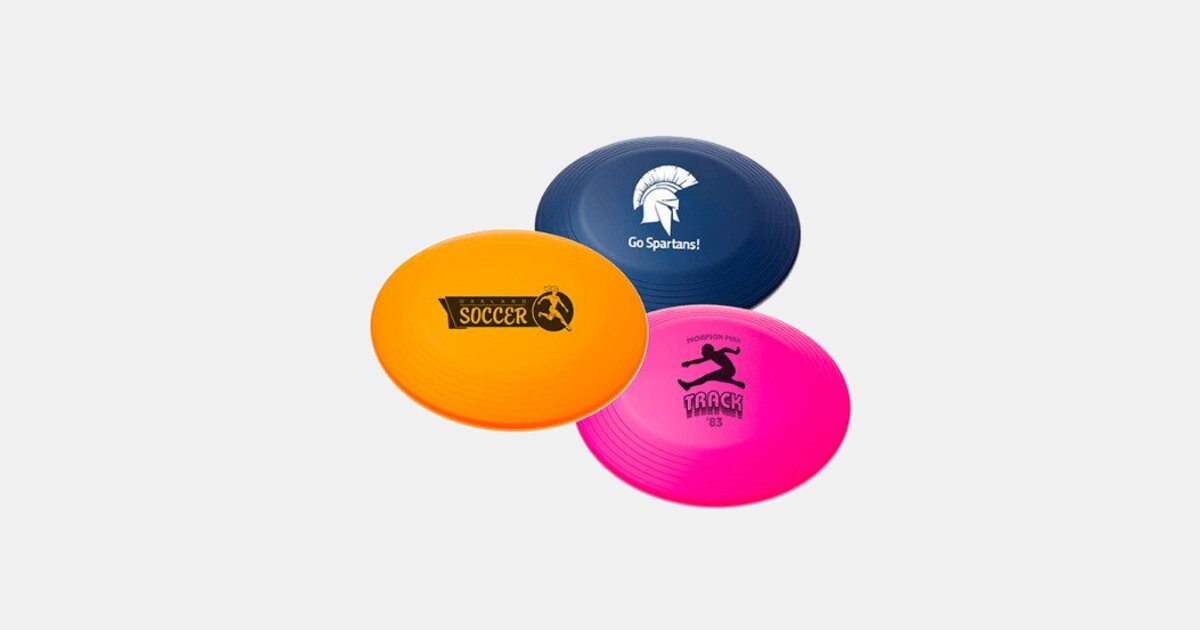 USA Made Frisbee 9 1/4" Zing Bee with your logo | ImprintLogo.com