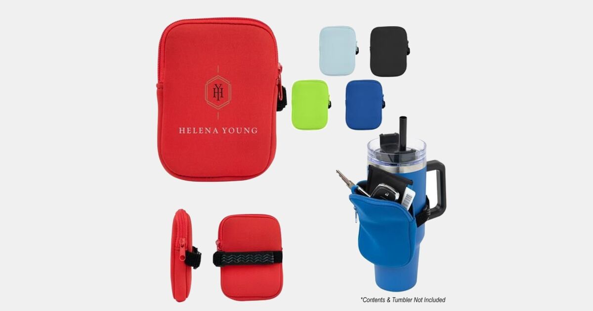 Intrepid Water Bottle Pouch with your logo | ImprintLogo.com