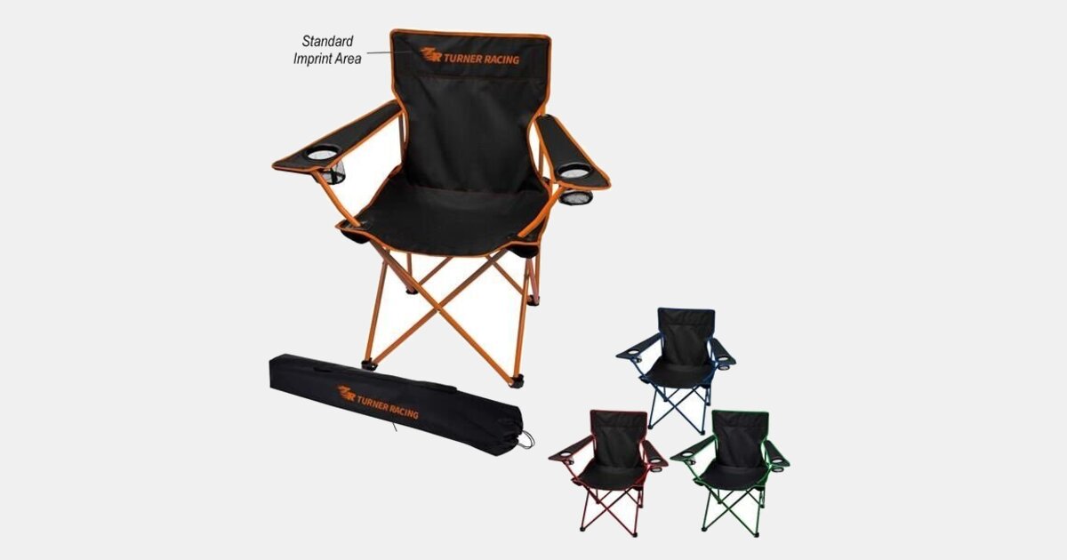 Advertising Jolt Folding Chair With Carrying Bag with your logo ...
