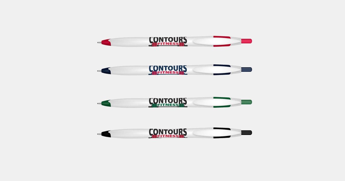 Kontour (TM) Ballpoint Pen with your logo | ImprintLogo.com