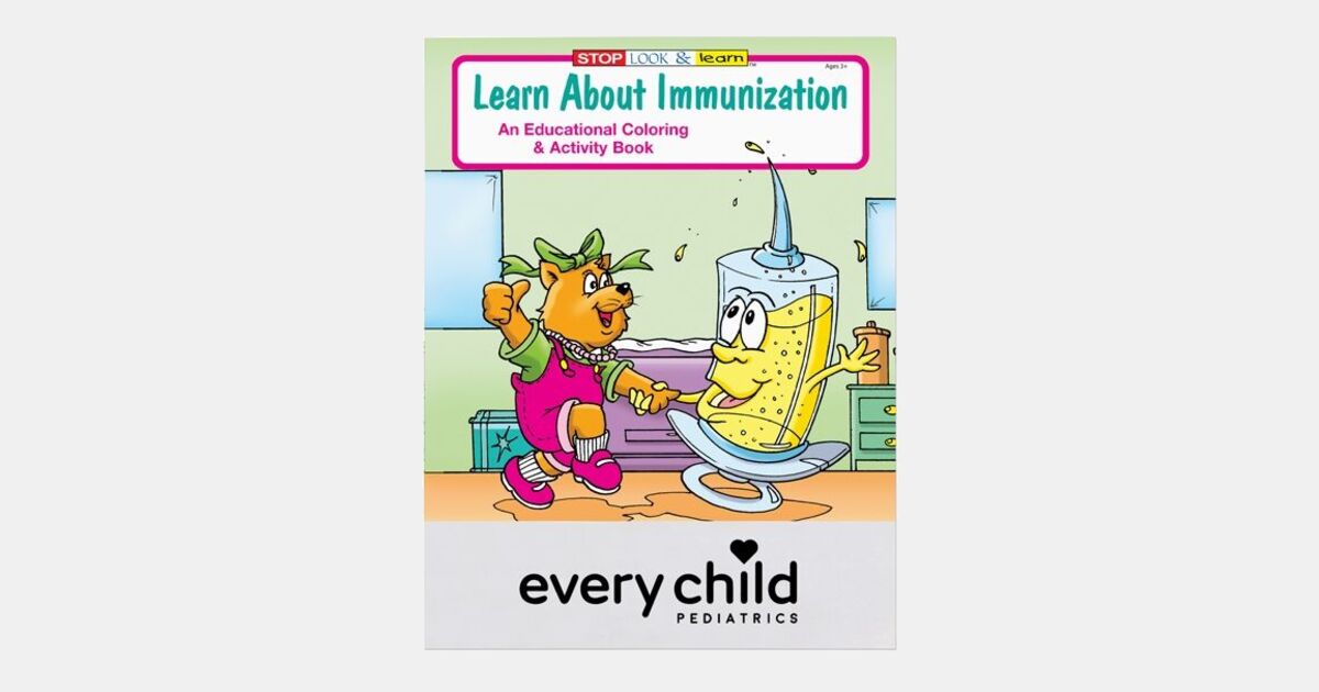 immunization coloring pages