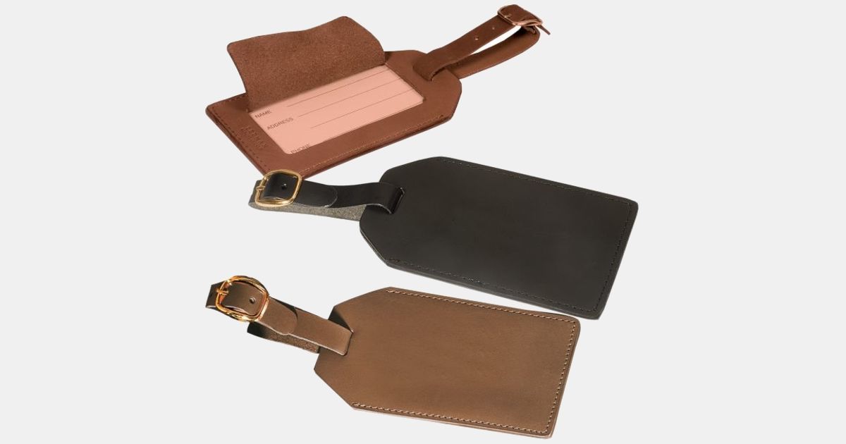 Personalized Luggage Tag Leeman New York Grand Central | ImprintLogo.com