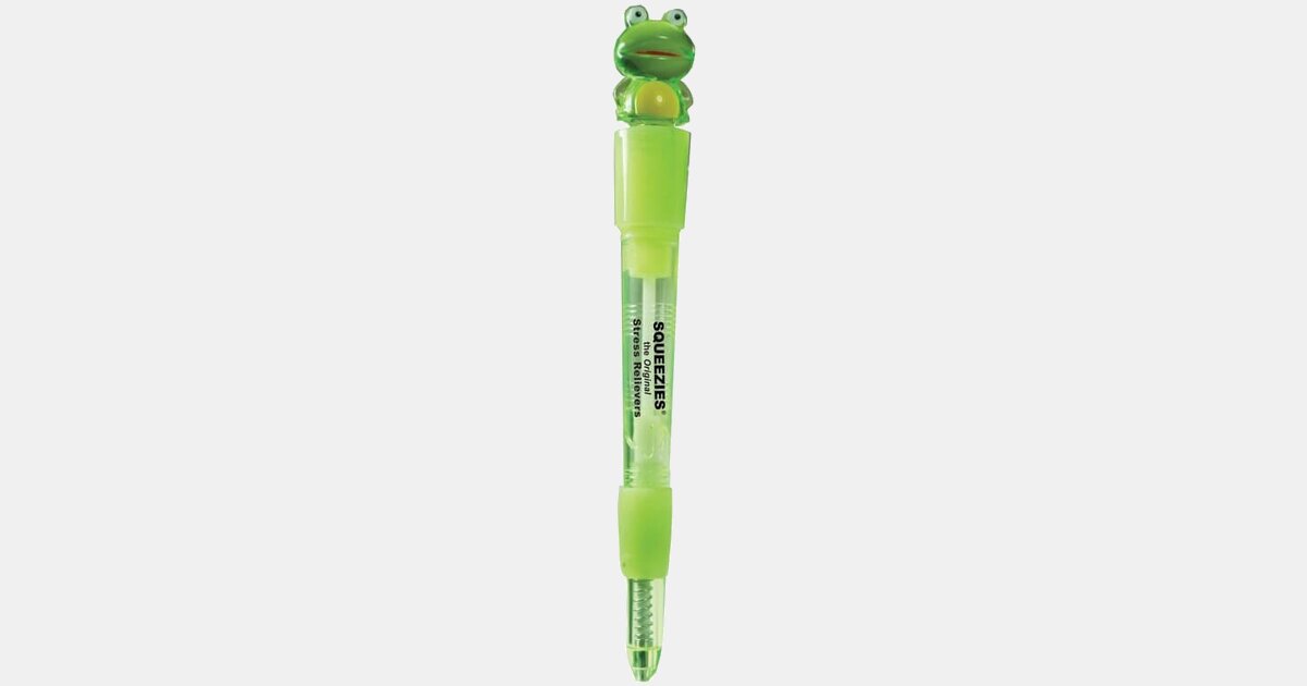 Light Up Frog Pen with your logo | ImprintLogo.com