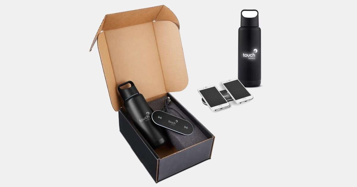 Light-Up-Your-Logo Essentials Gift Set with your logo | ImprintLogo.com