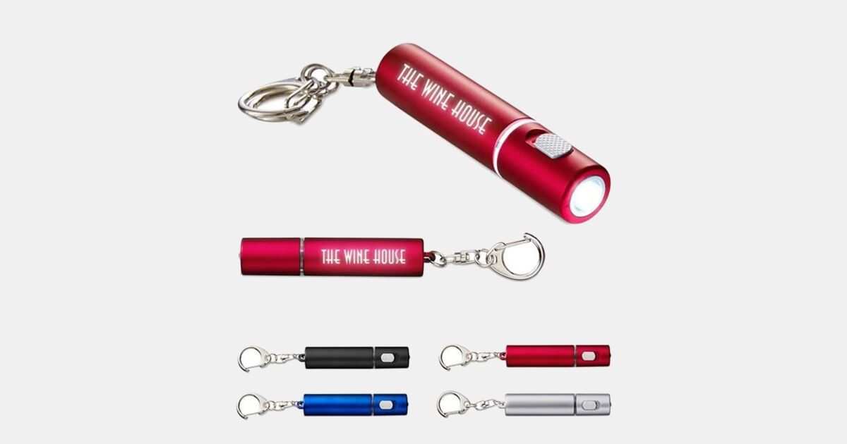 Advertising Light-Up-Your-Logo Key Light with your logo | ImprintLogo.com