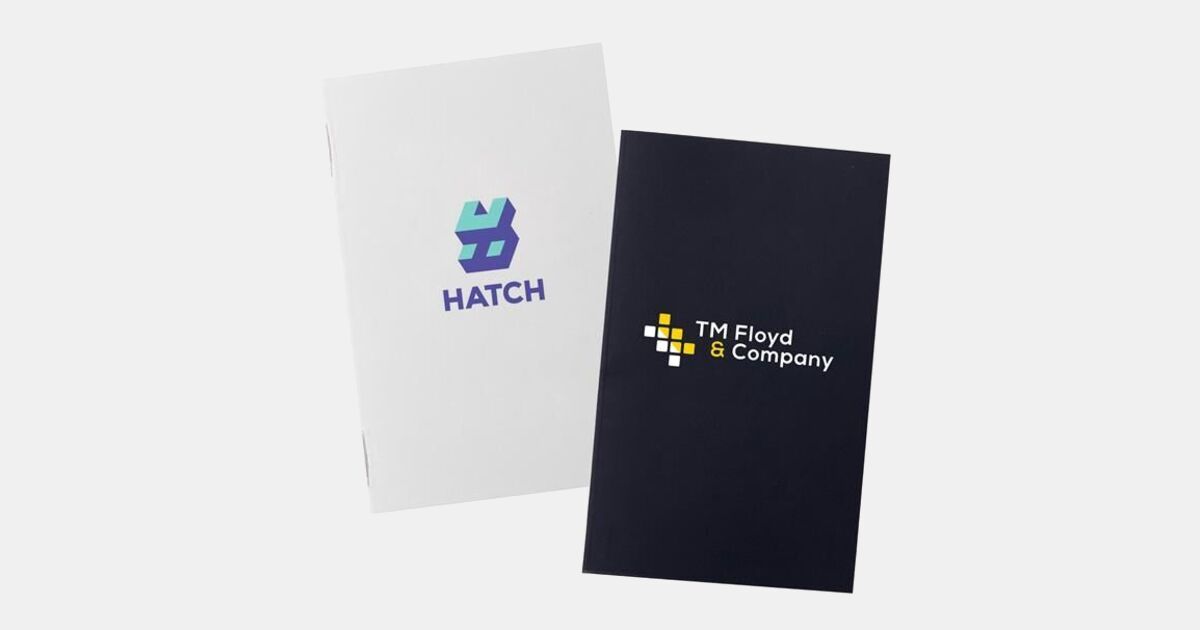 5 x 8 Luxe Feel Journal with your logo | ImprintLogo.com