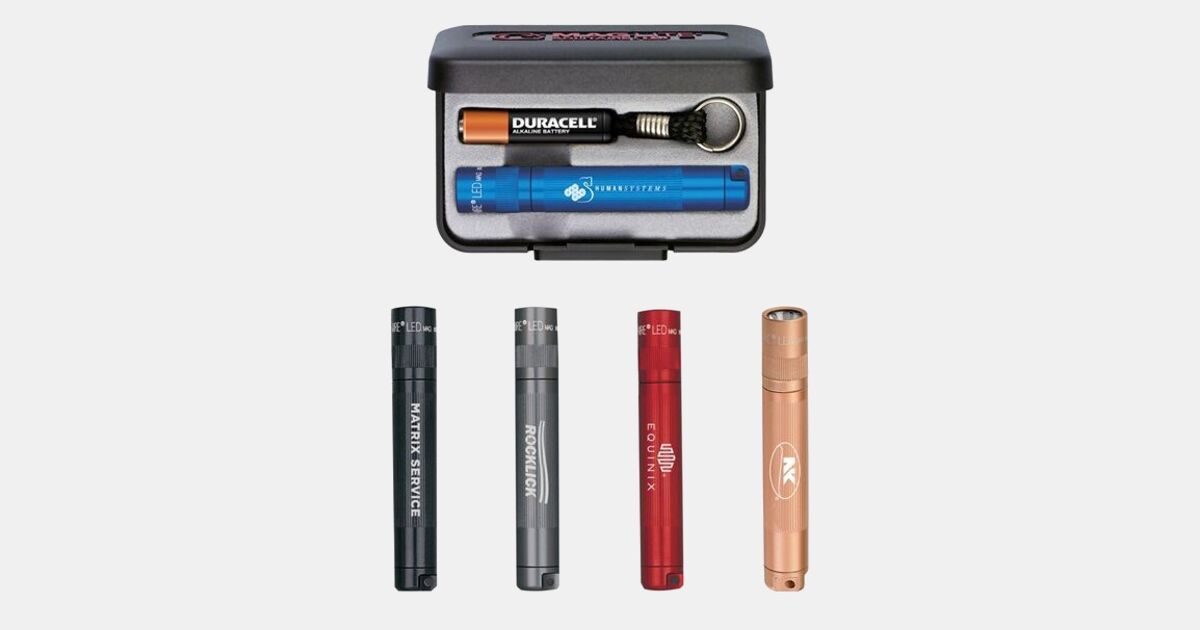 Maglite(R) Solitaire LED USA Made with your logo | ImprintLogo.com