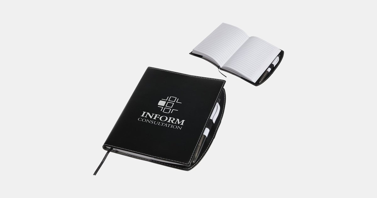 Pen with Logo - Memo Jotter | ImprintLogo.com