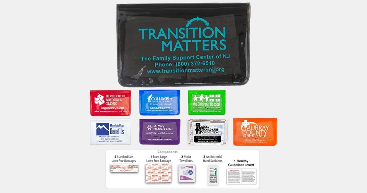 Mess-No-More Xl 10 Piece Stay Clean Healthy Living Pack with your logo ...