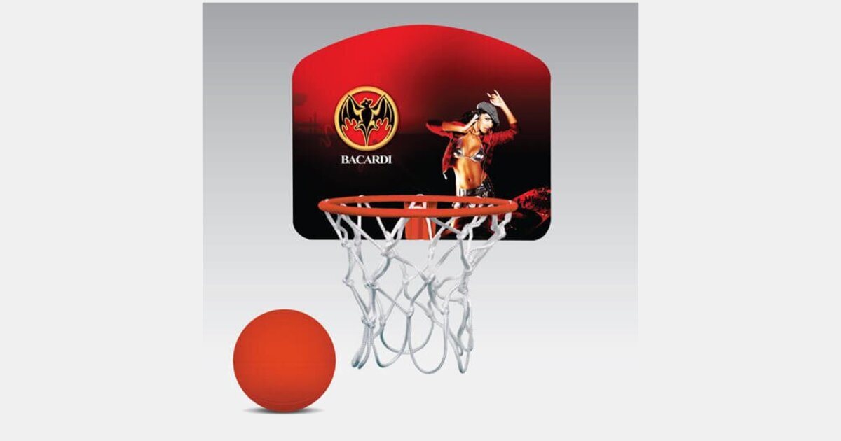 Micro Exp Basketball Set with your logo | ImprintLogo.com