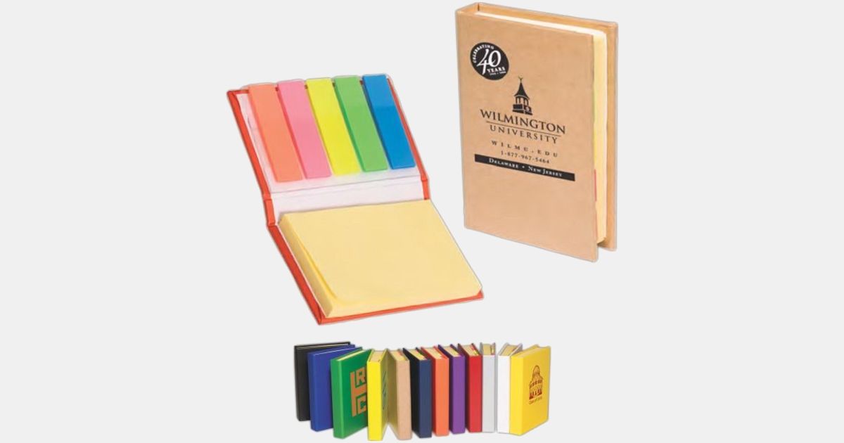 Micro Sticky Book (TM) Custom Imprinted | ImprintLogo.com