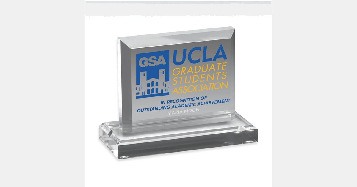 Mini Billboard Award - 4 1/2" - Silkscreen with your logo | ImprintLogo.com