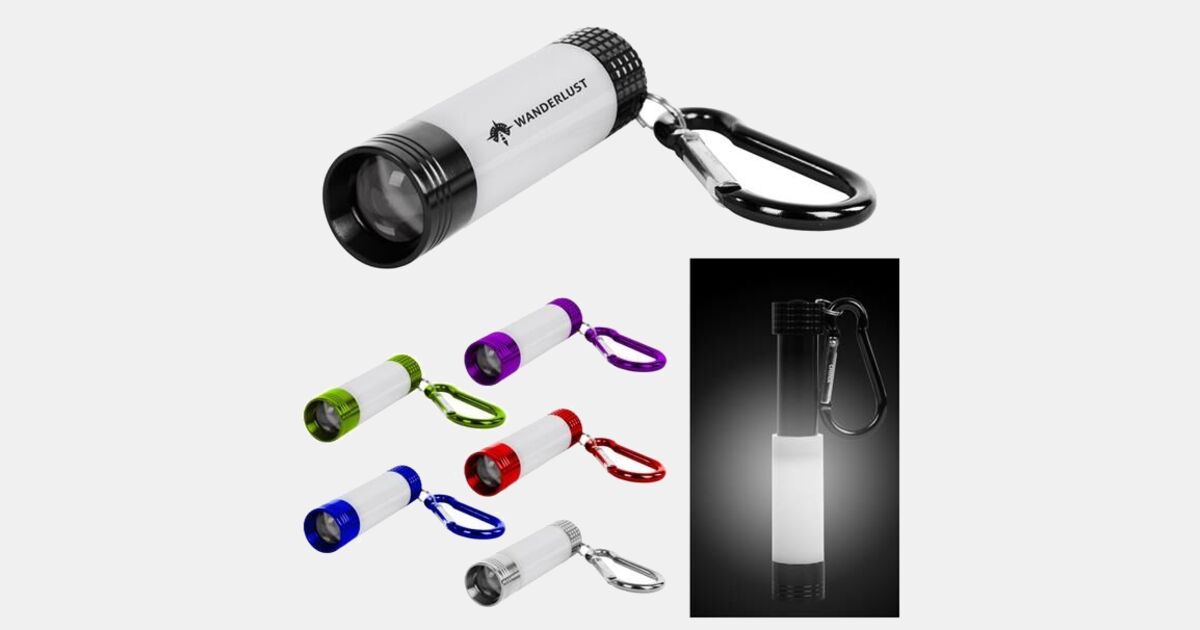 Mini Lantern Flashlight with your logo | ImprintLogo.com