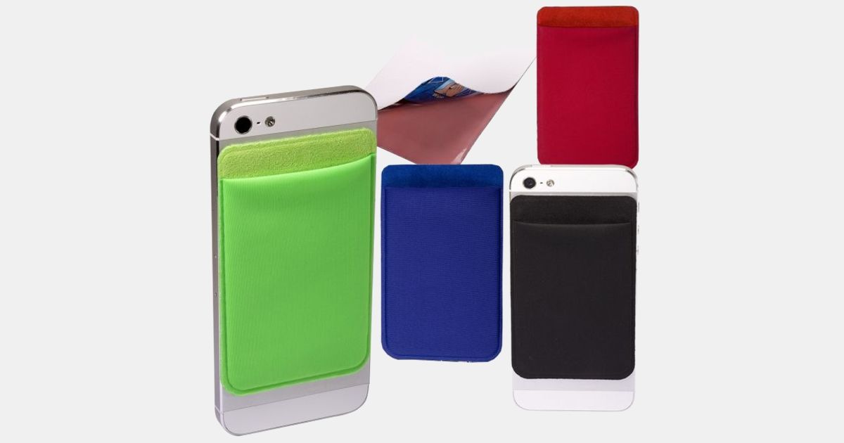 Mobile Device Pocket with your logo | ImprintLogo.com
