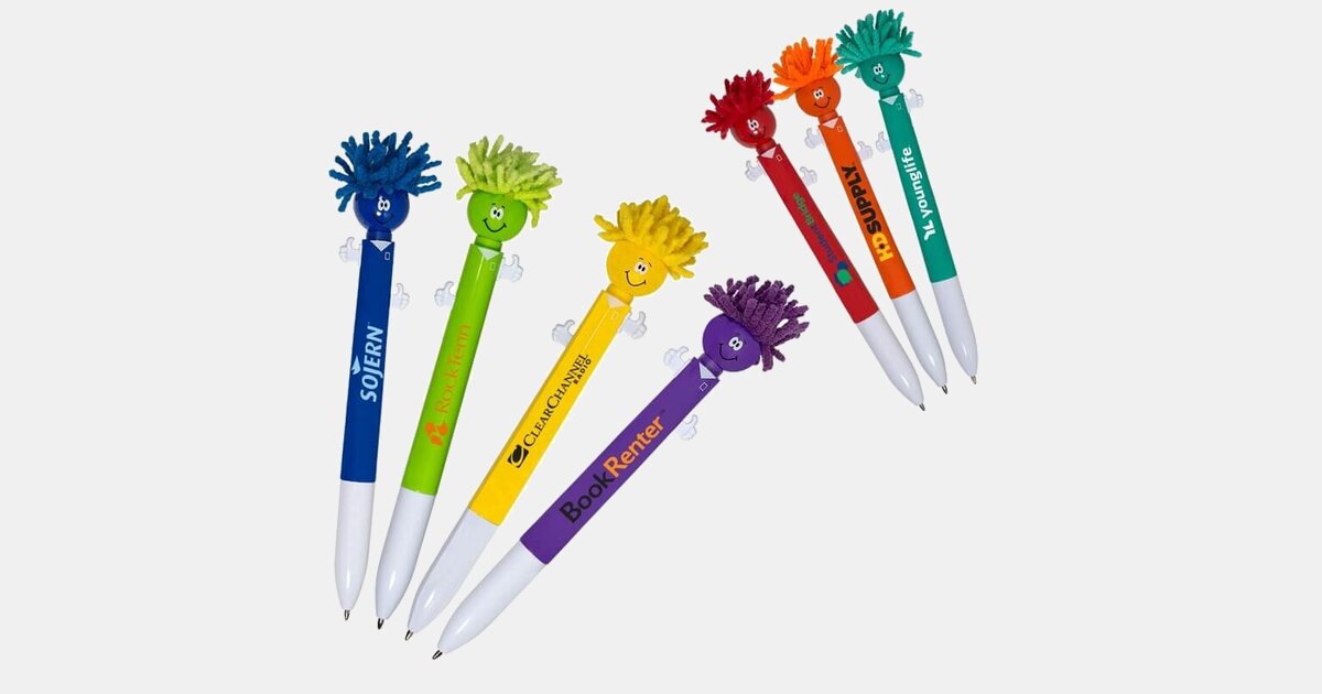 Moptoppers (R) Screen Cleaner Two-Color Writer with your logo ...