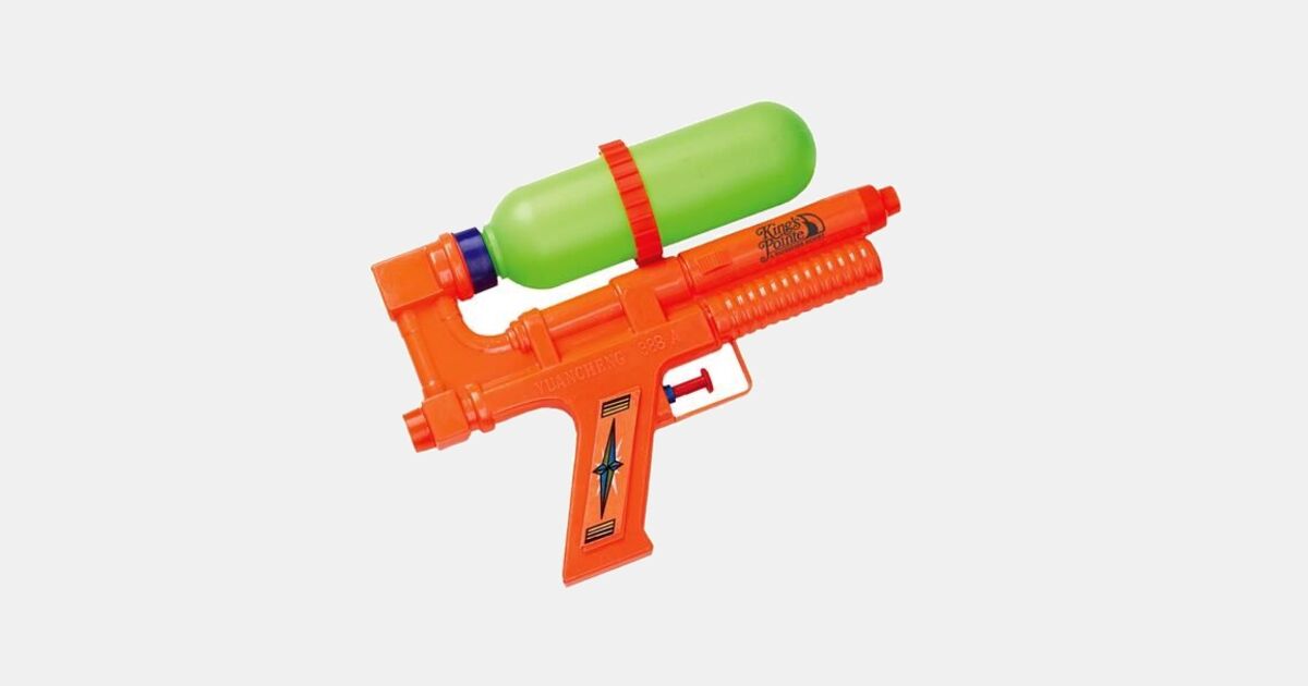 10" Water Tanker Gun with your logo | ImprintLogo.com