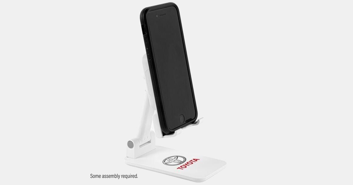 Multi-Function Adjustable Desktop Smart Phone Stand with your logo ...