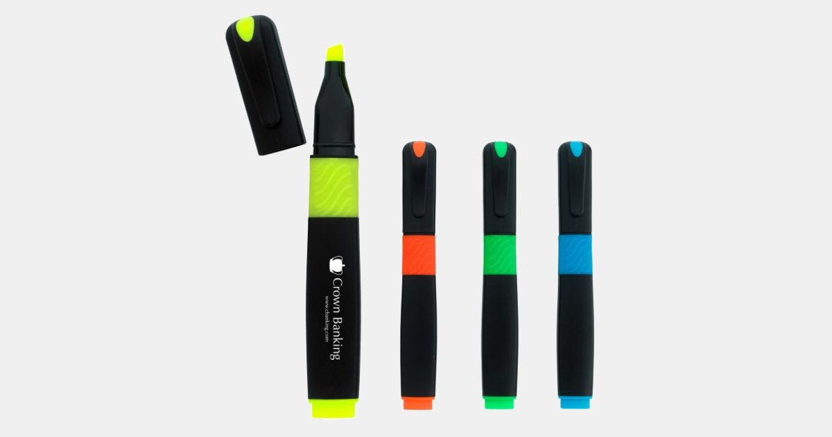 Custom Printed Odessa Highlighter with your logo | ImprintLogo.com