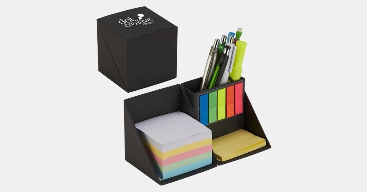 Organize-It Sticky Note Cube with your logo | ImprintLogo.com