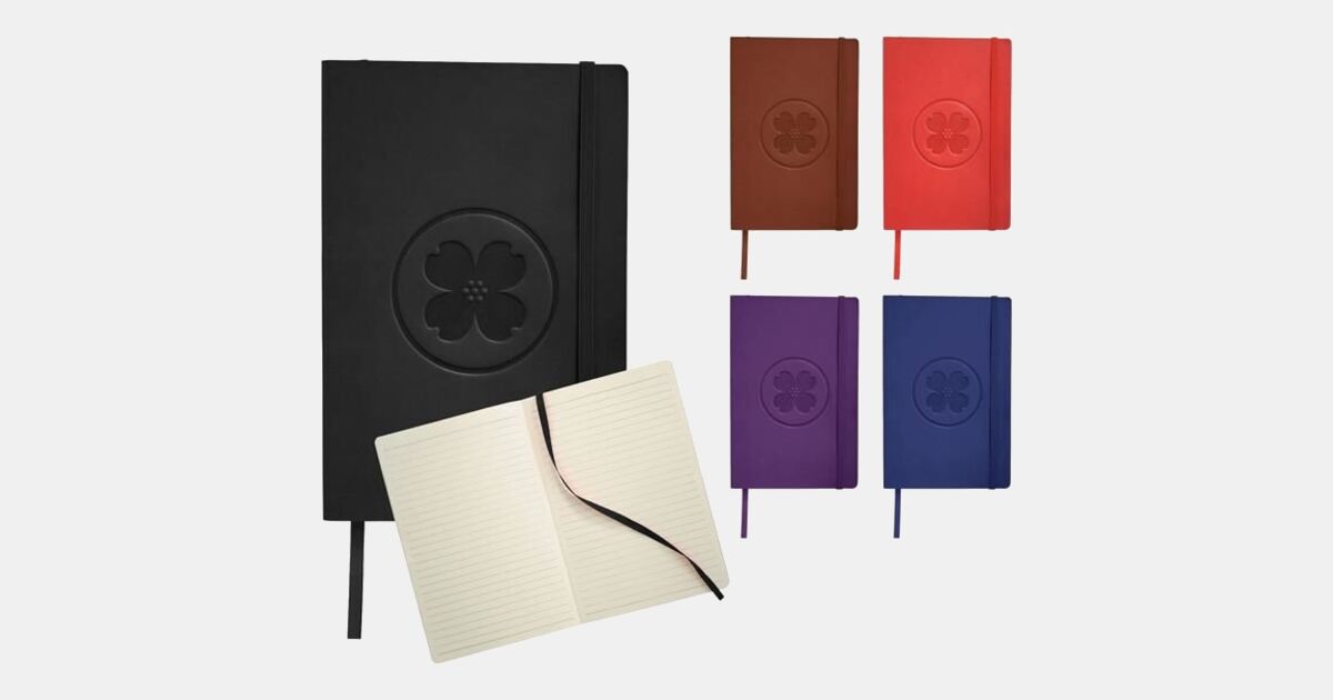 Pedova Soft Bound Journalbook with your logo | ImprintLogo.com