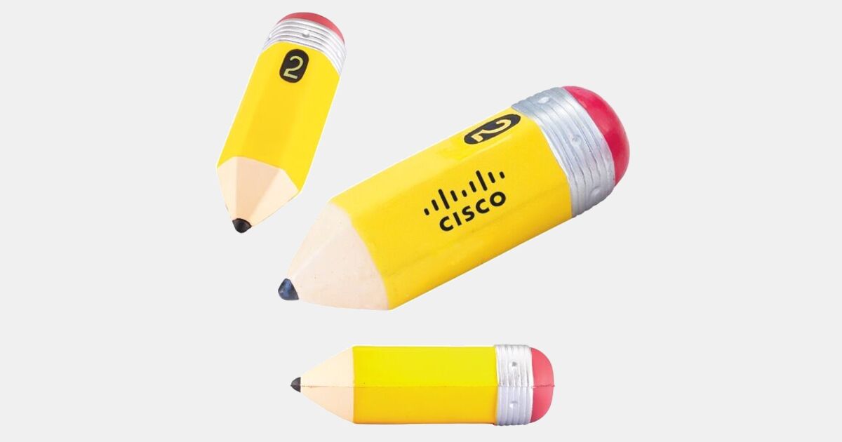 Custom Printed Pencil Stress Reliever with your logo | ImprintLogo.com