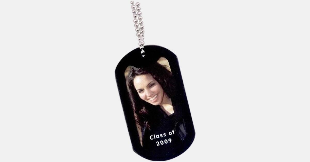 Photo Dog Tag with your logo | ImprintLogo.com