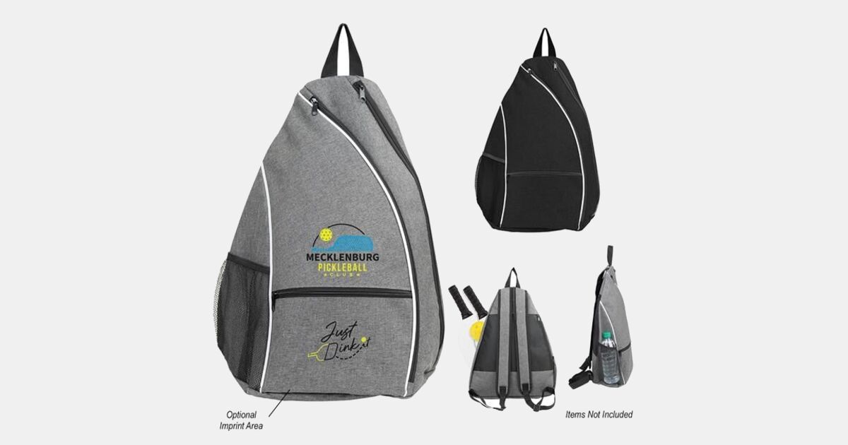 Pickleball Carryall Backpack with your logo | ImprintLogo.com