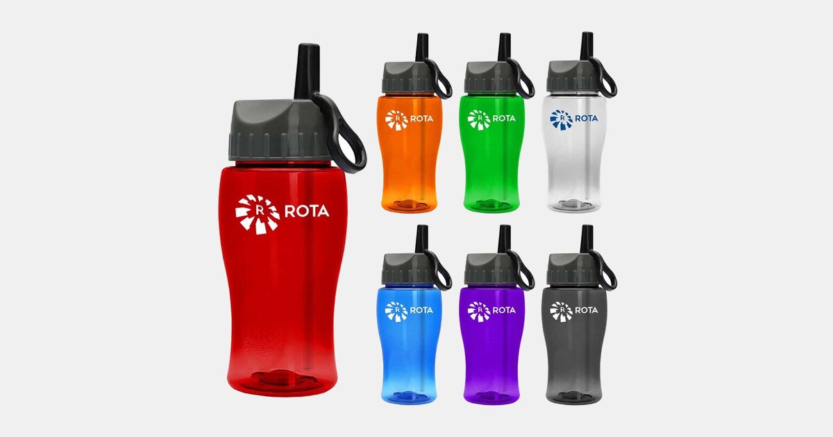 Poly-Pure Junior 18 Oz Transparent Bottle with your logo | ImprintLogo.com