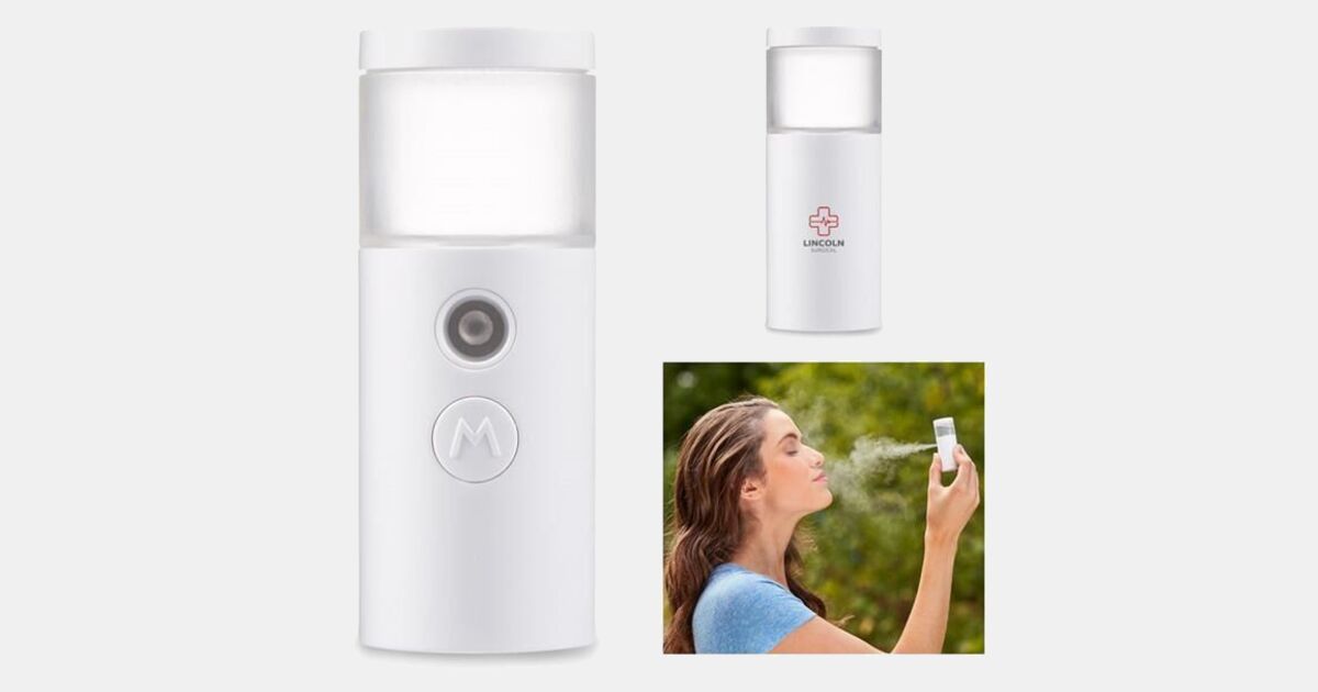 Custom Imprinted Portable Small Facial Mist Sprayer with your logo ...