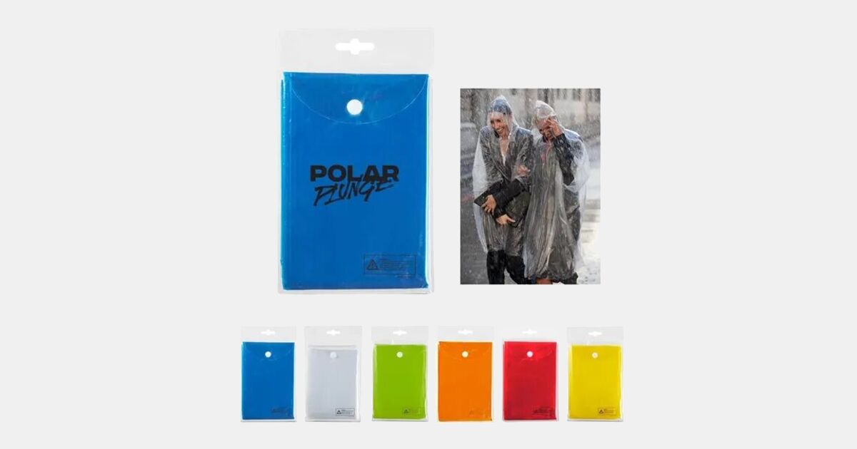 Custom Imprinted Rain Poncho with your logo | ImprintLogo.com