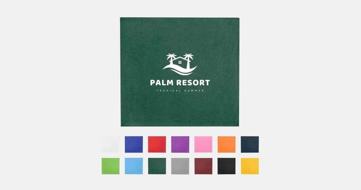 Custom Imprinted Rally Towel with your logo | ImprintLogo.com