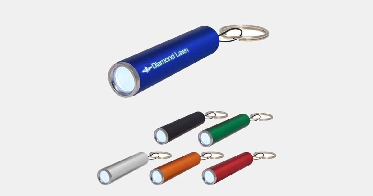 Advertising Ray Light Up LED Flashlight with your logo | ImprintLogo.com