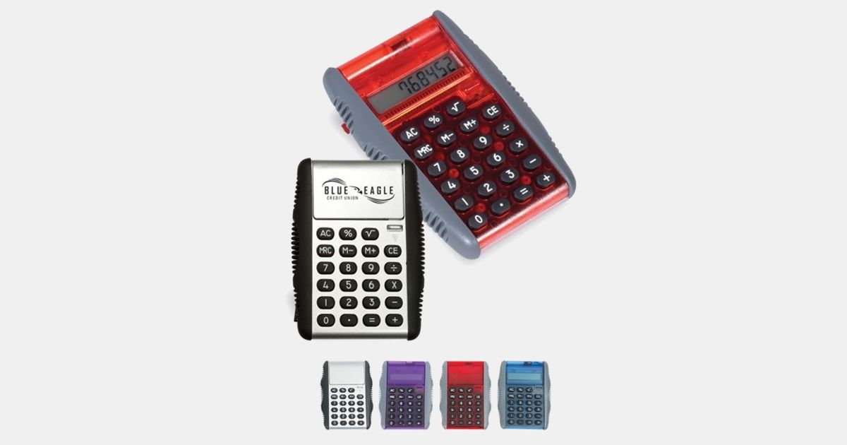 Imprinted Robot Series (R) Calculator with your logo | ImprintLogo.com