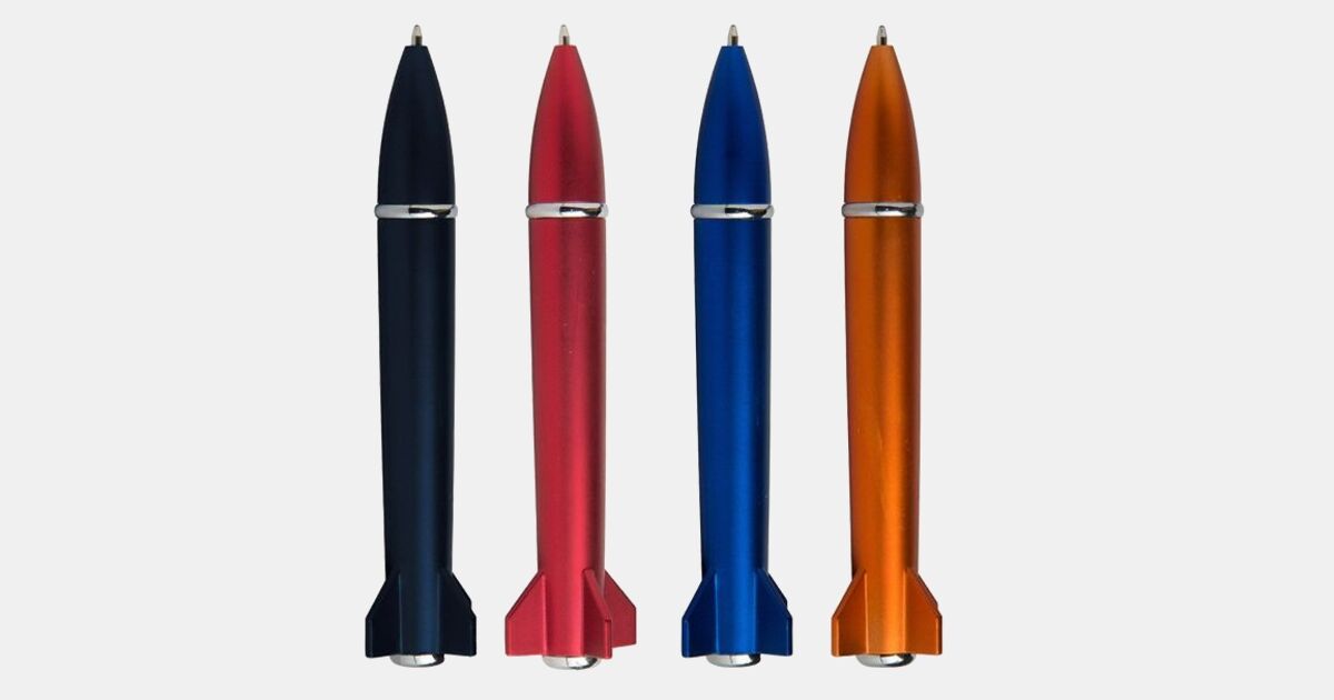 Promotional Rocket Pens with your logo | ImprintLogo.com