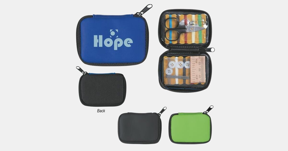 Custom Printed Sew" Handy Deluxe Sewing Kit with your logo ...