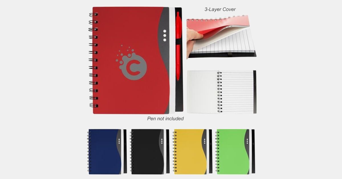 Silhouette Journal with your logo | ImprintLogo.com