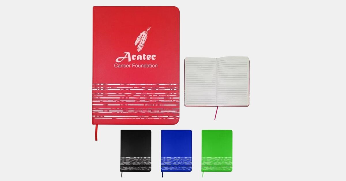 Silver Lining Journal with your logo | ImprintLogo.com