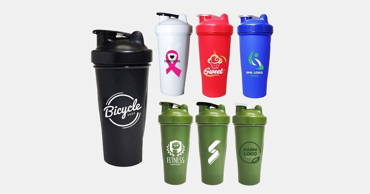 Custom Imprinted Solid Fitness Shaker Bottle with your logo ...
