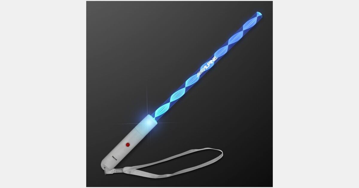 Spiral Light LED Magic Wizard Wands with your logo | ImprintLogo.com