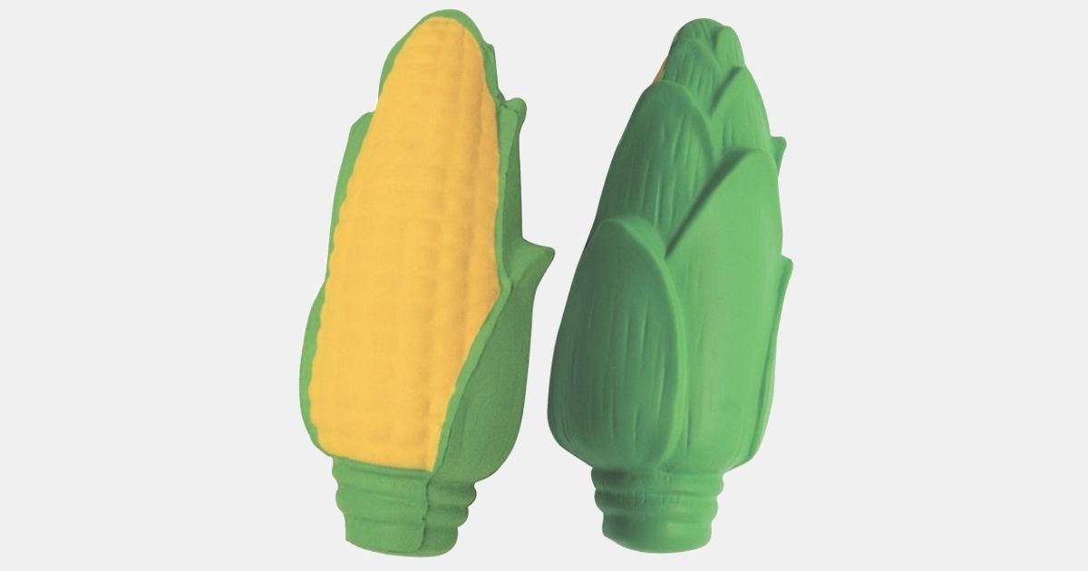 Imprinted Squeezies Corn Stress Reliever with your logo | ImprintLogo.com