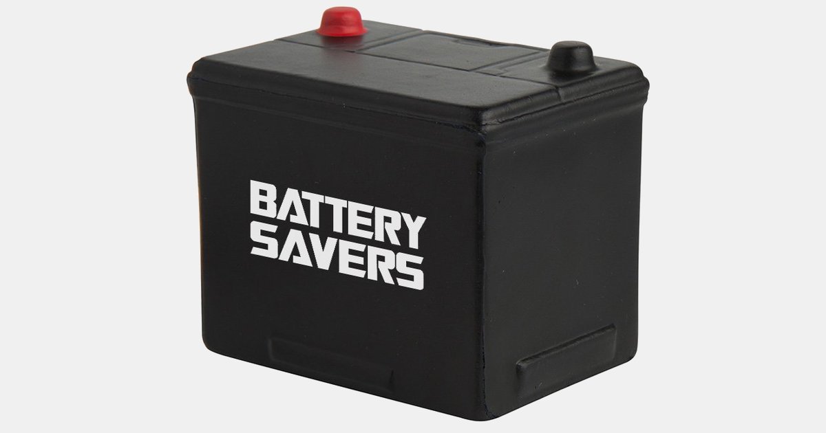 Imprinted Squeezies (R) Car Battery Stress Reliever with your logo ...