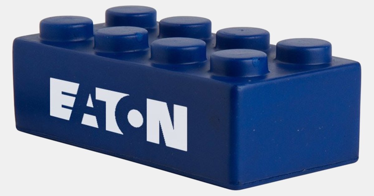 Custom Squeezies (R) Construction Blocks Stress Reliever with your logo ...