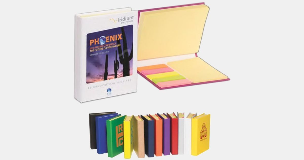 Sticky Book (TM) Custom Imprinted | ImprintLogo.com