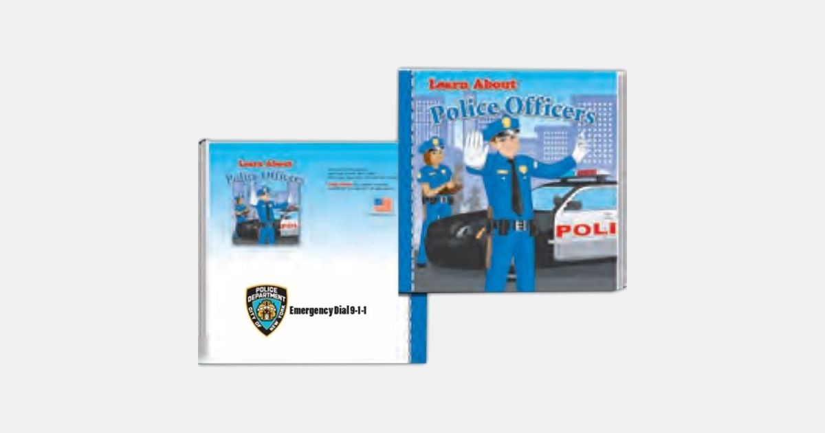 Storybook - Learn About Police Officers USA Made with your logo ...