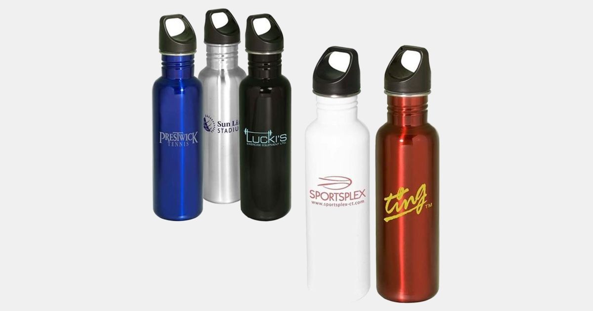 Custom Streamline Stainless Bottle with your logo | ImprintLogo.com