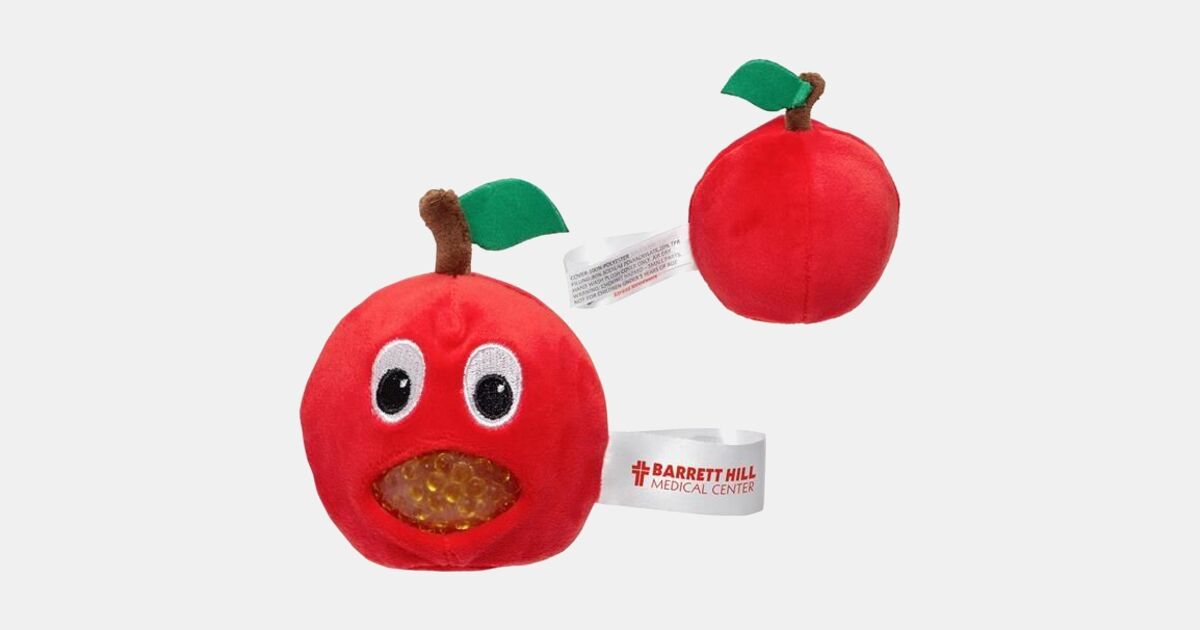 Marketing Stress Buster (TM) Apple with your logo | ImprintLogo.com