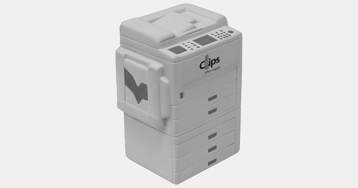Stress Ball Copy Machine | ImprintLogo.com